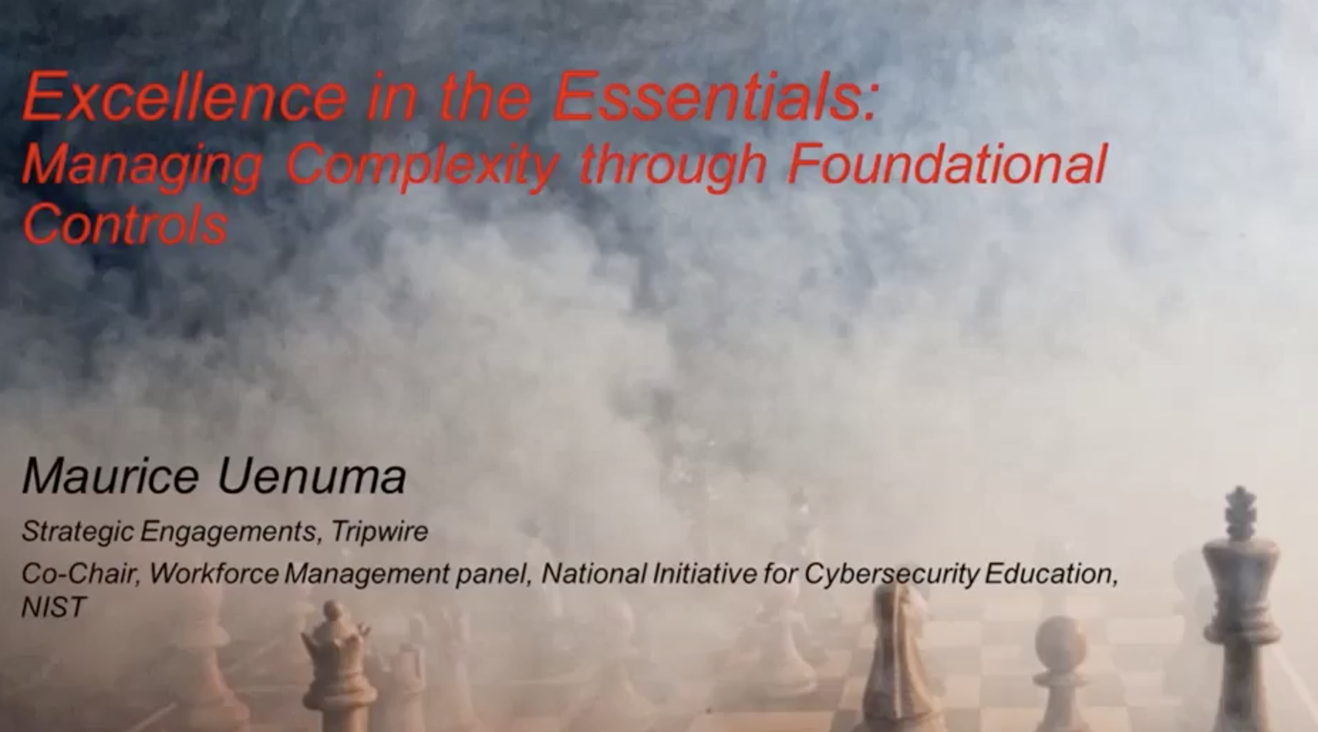 Excellence in the Essentials: Managing Complexity through Foundational ...