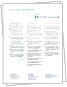 Cyber Incident Checklist