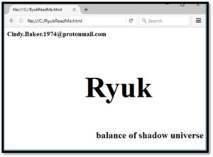 Security Primer – Ryuk