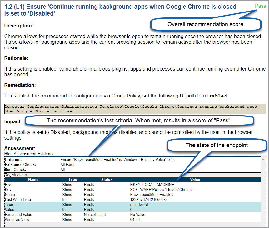 New Assessment Evidence in CIS-CAT Pro Assessor v4.0.21