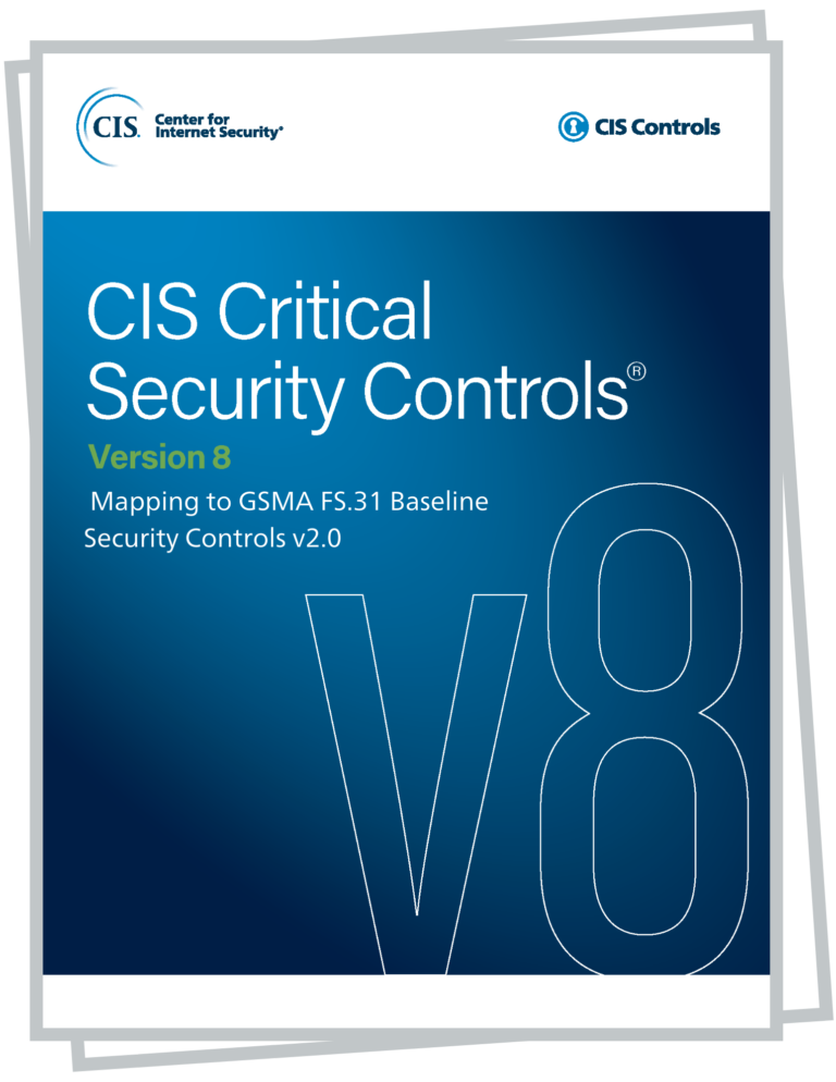CIS Controls v8 Mapping to GSMA FS.31 Baseline Security Controls v2.0